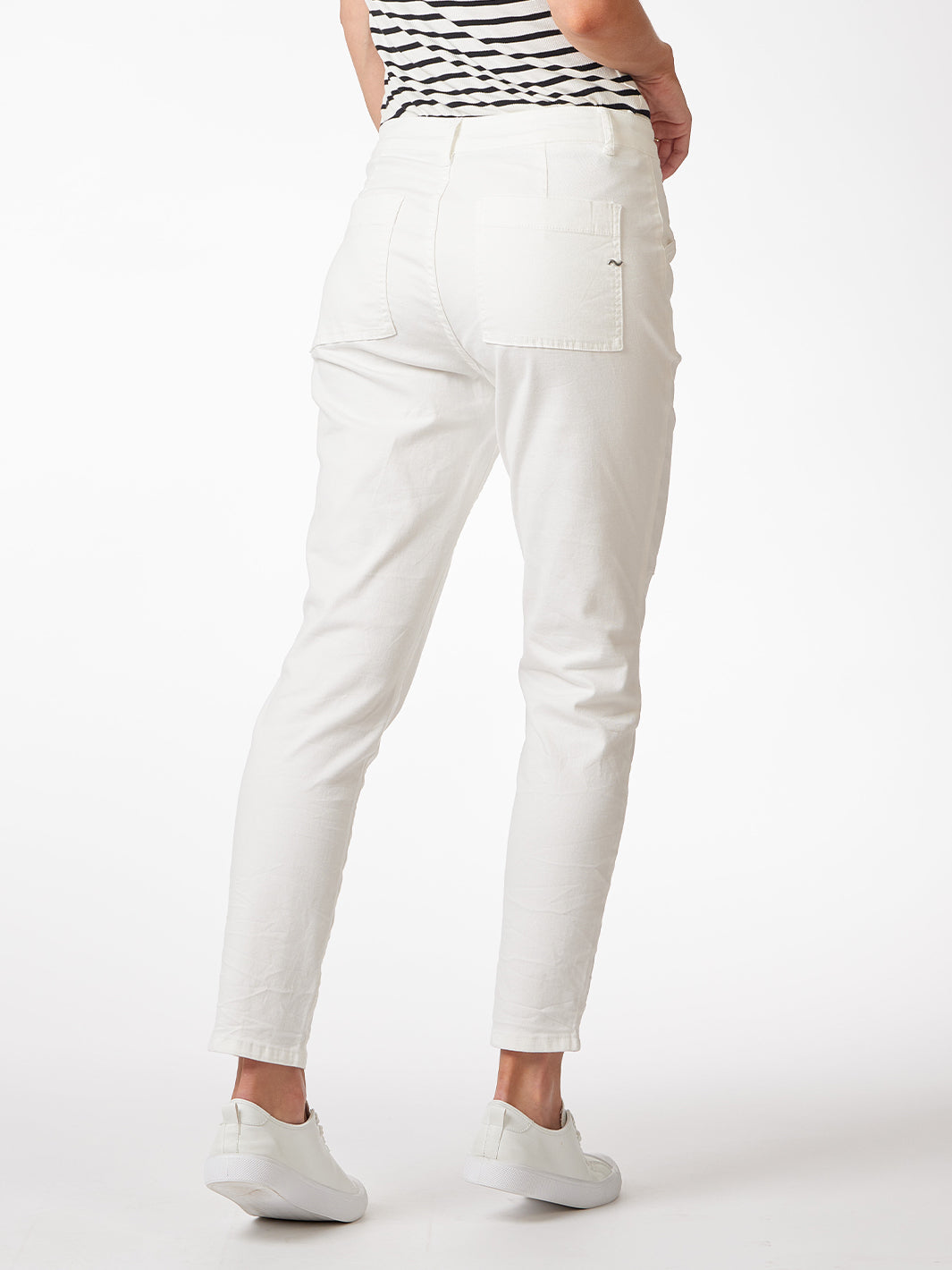 Sandra White Pant – Bianco Jeans